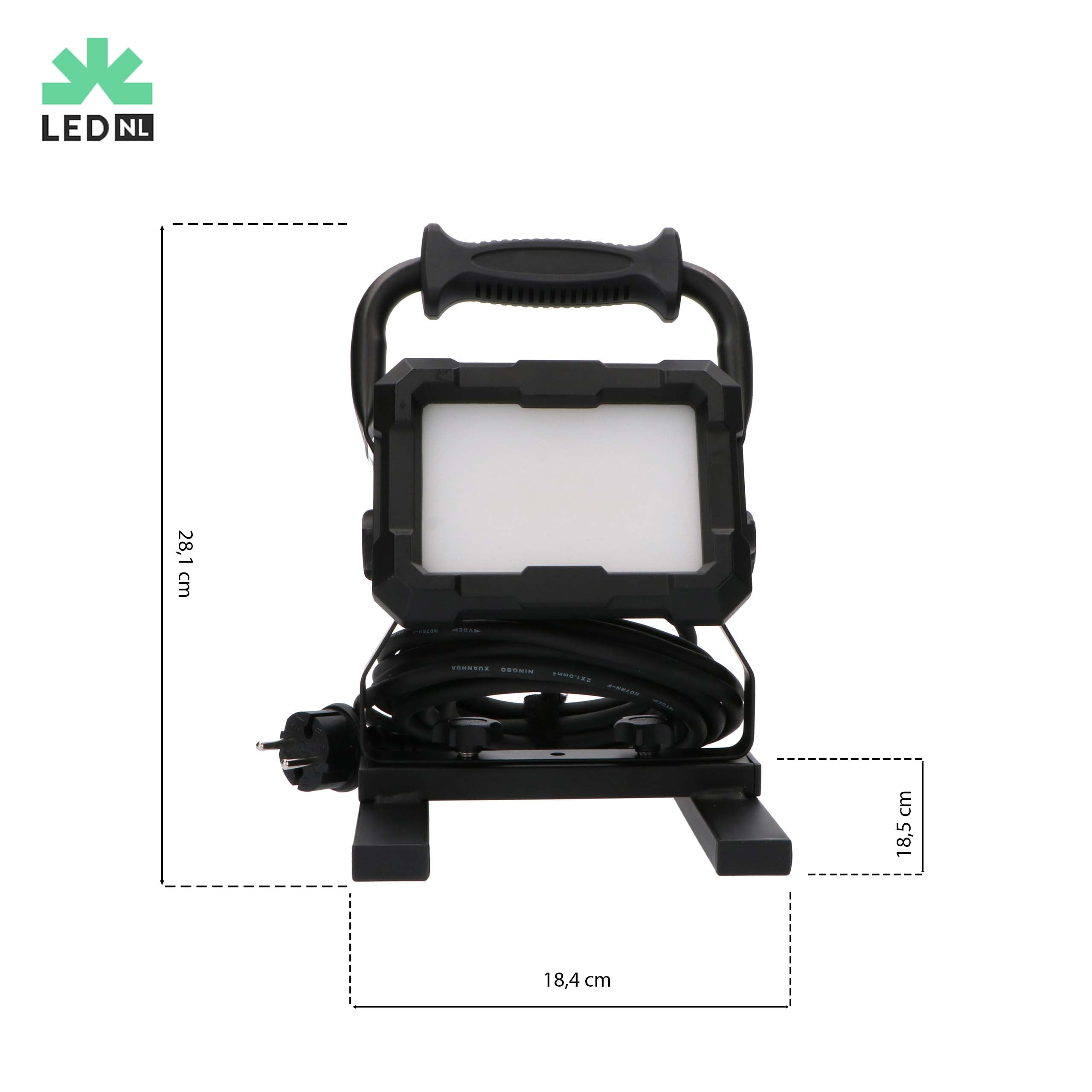 Professionele LED Bouwlamp voor bouwplaatsen kopen? - LED.nl