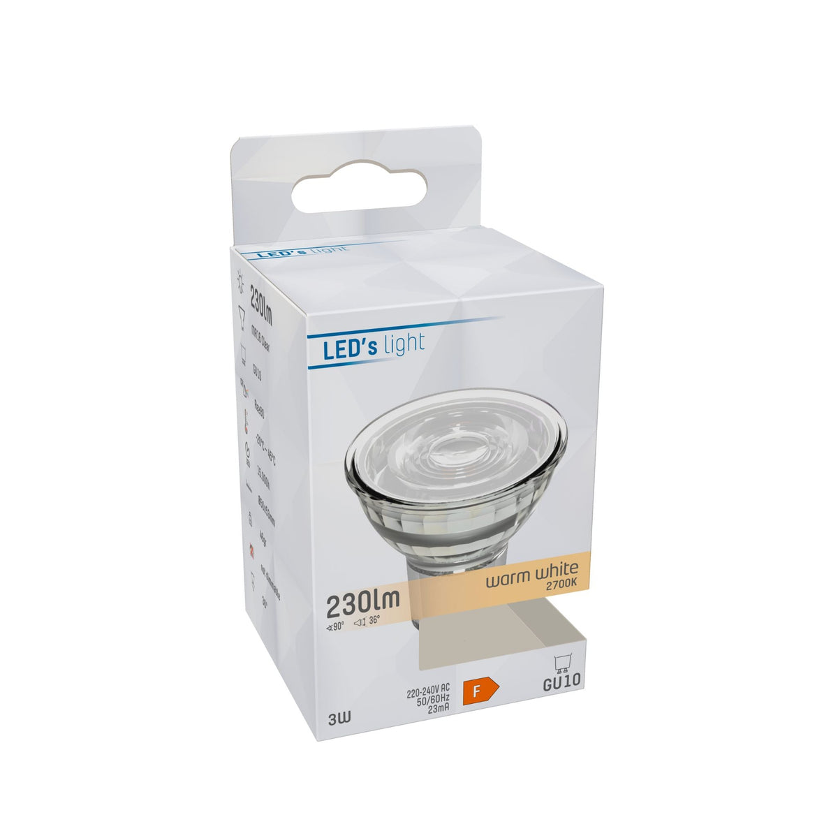 35W Halogeenspots GU10 vervangen door 3W LED Spotjes? - LED.nl